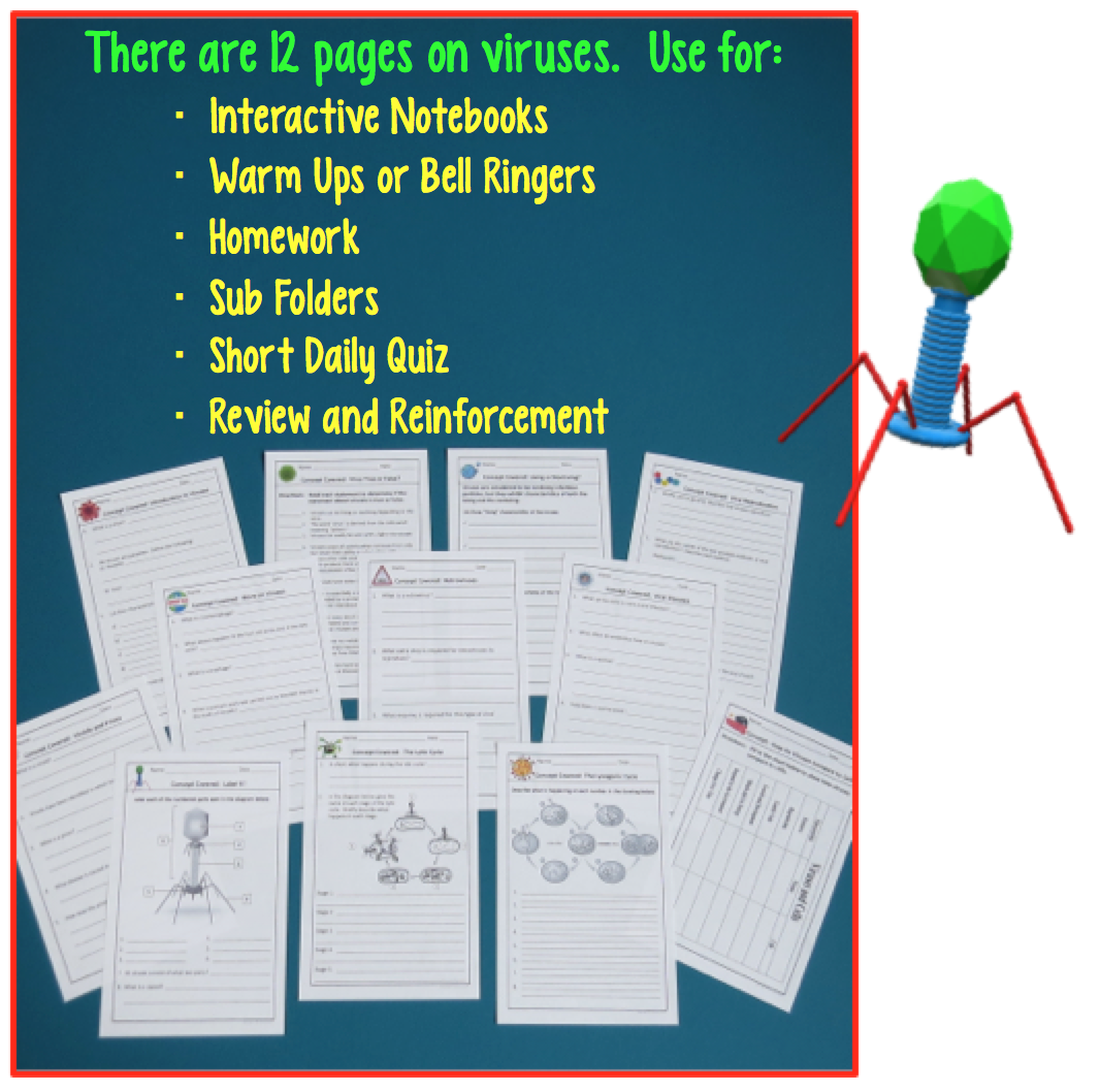 Amy Brown Science: Interactive Notebooks Make Teaching Viruses and ...