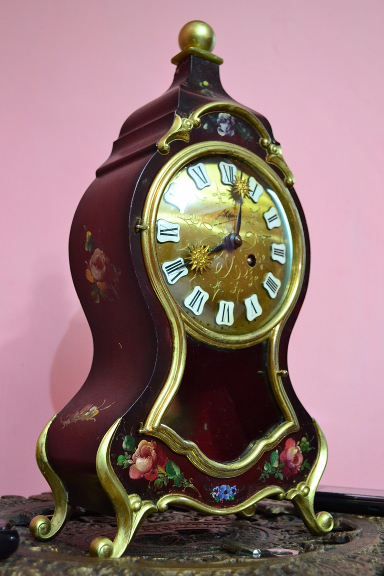 jam - jam kuno and antique stuff: Schmid 8 day, beautifull mantel clock
