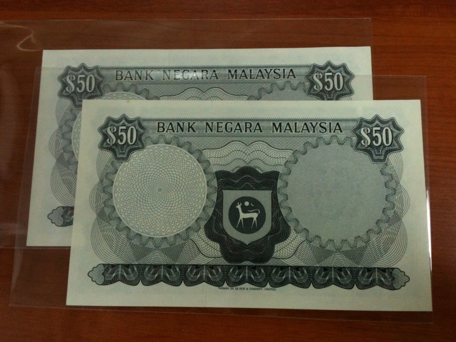 711CollectionStore: RM50 2nd Series Malaysia Banknote UNC Running
