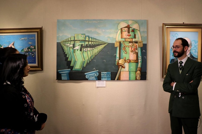 The paintings of Ibrahim Kodra exhibited in Switzerland