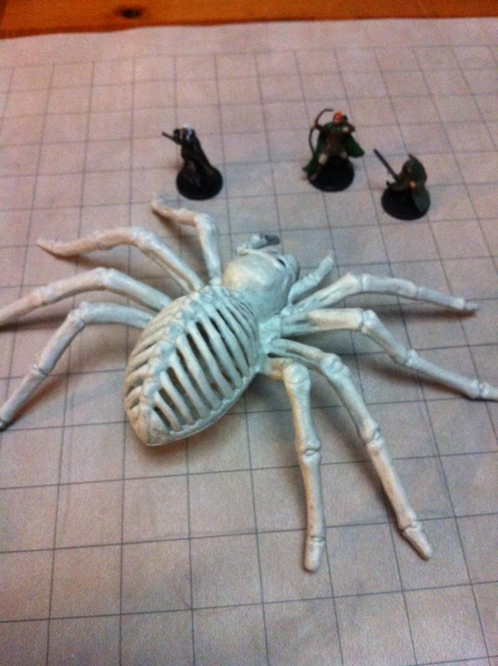Mythopoeic Rambling: Frightful Fridays! Bone Spider
