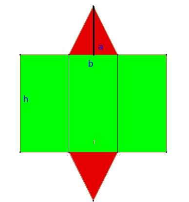 Blog de Geometría: Prisma triangular. Definición, área y volumen.
