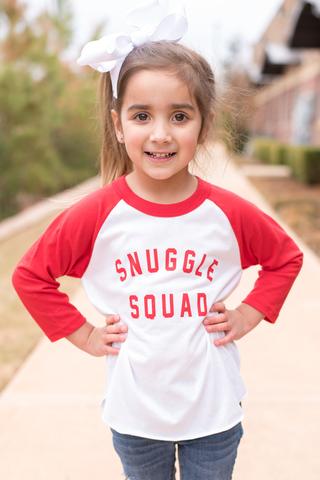 I'm dying over this 'Snuggle Squad' shirt for the babes! How adorable ...