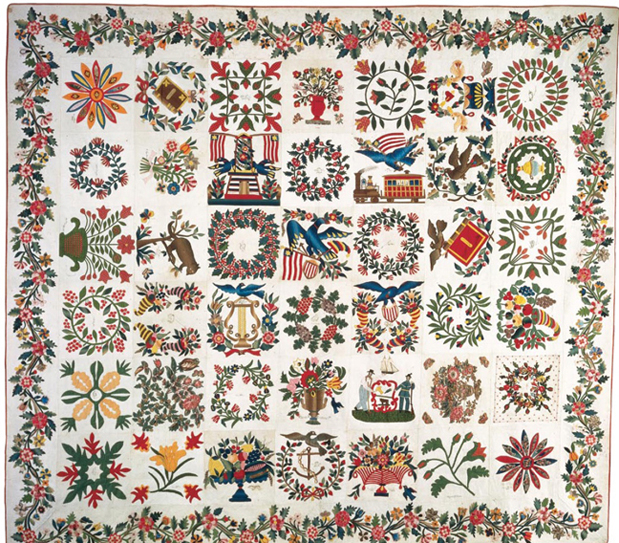 Barbara Brackman's MATERIAL CULTURE: Baltimore Album Quilts Set 6x7