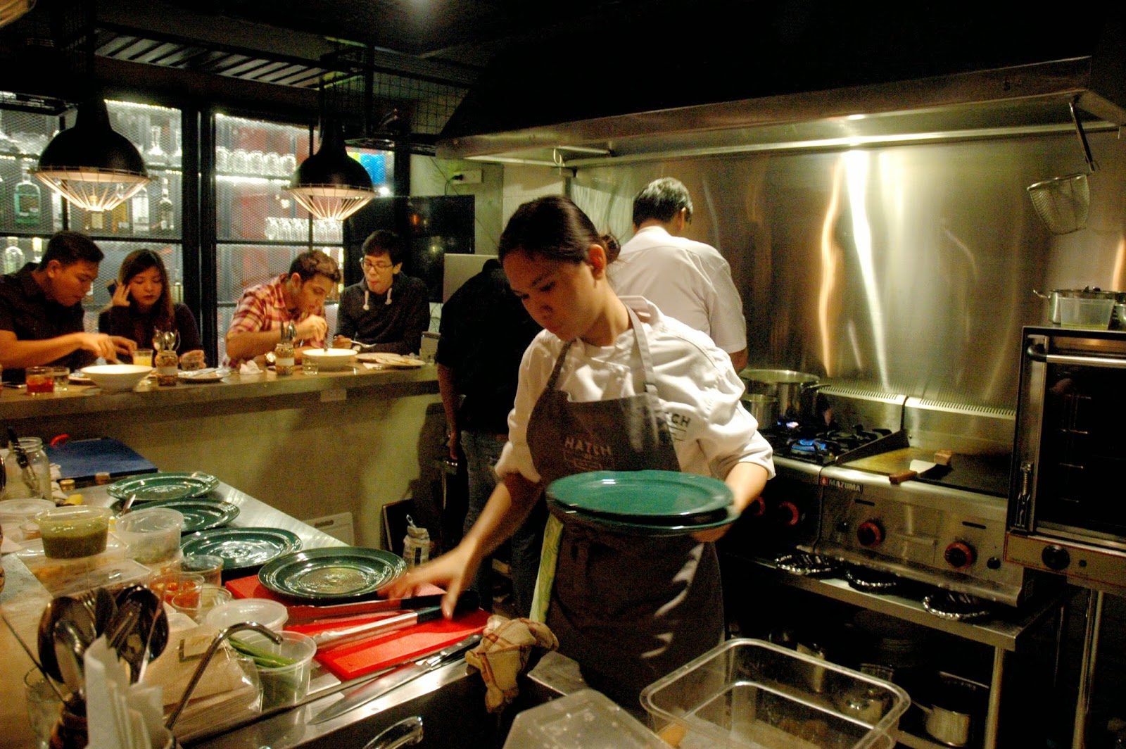 DUDE FOR FOOD: Open The Red Light: A Preview of Bait's Seafood Restaurant