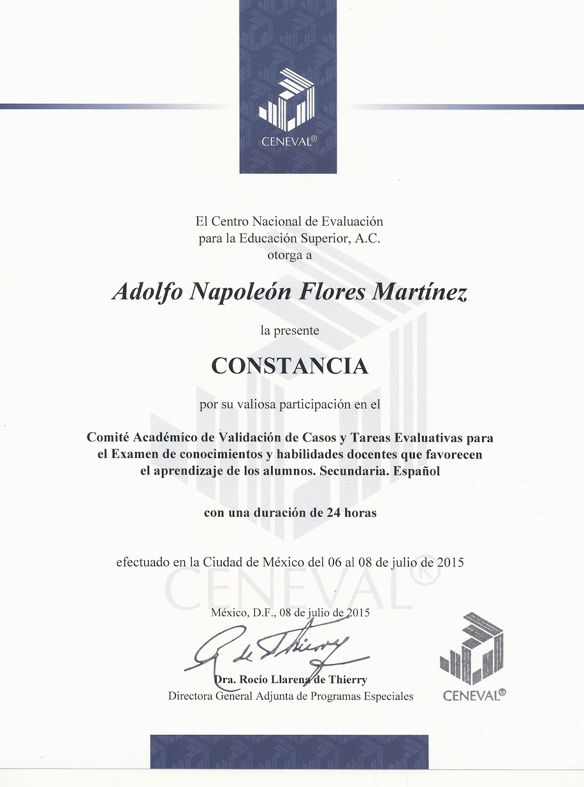Jefe de Enseñanza Zona 09 Escuelas Secundarias Técnicas: Participación ...