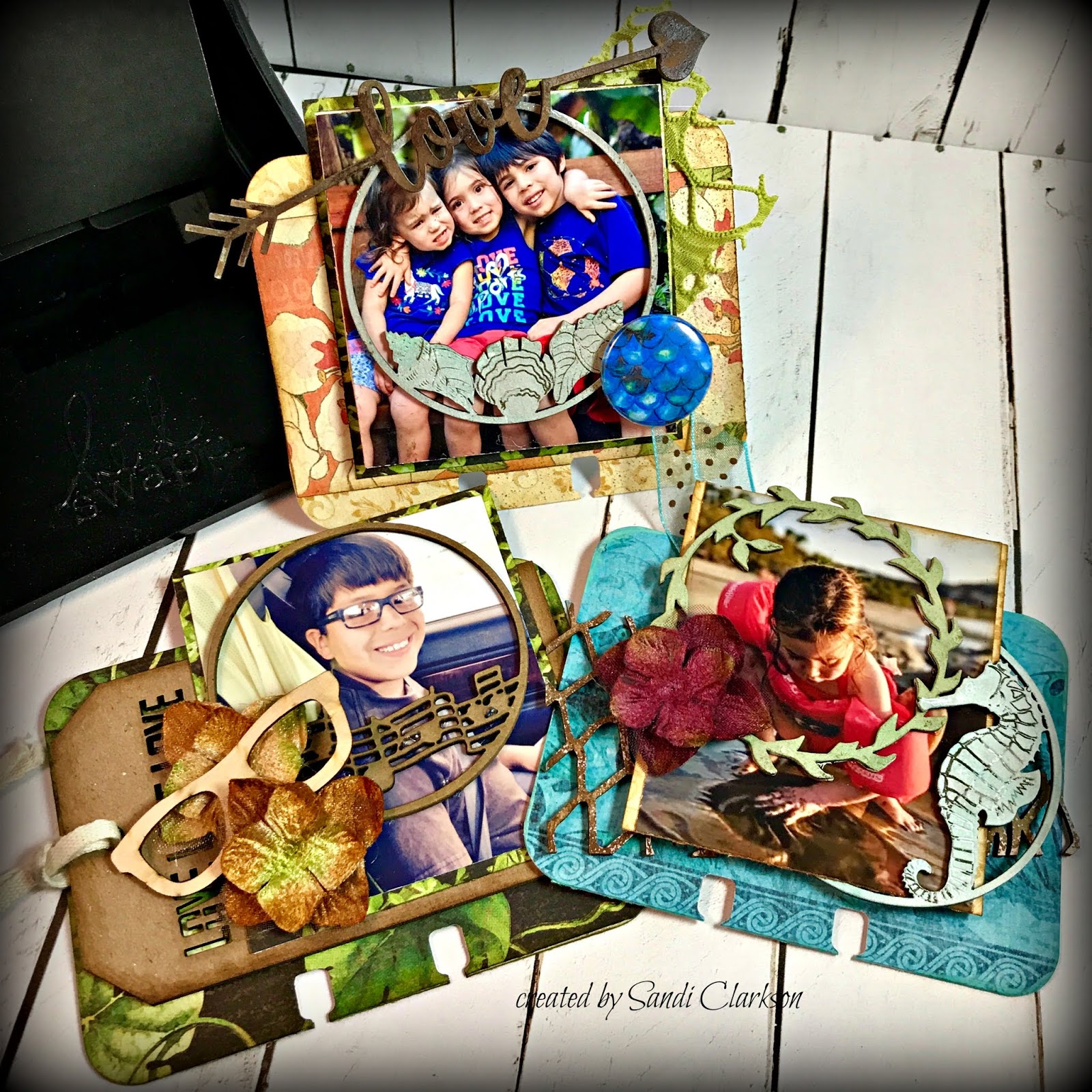 Soft Side of Sandi: Memorydex! cards with Sandi ~ Creative Embellishments