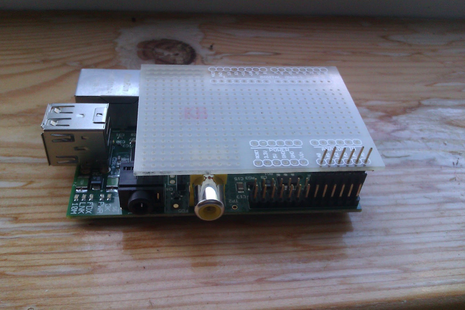 The G Man Speaks Raspberry Pi Arduino Shield Cheap Option