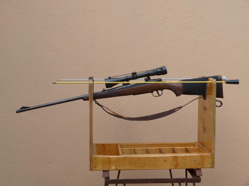 Ballistic Hunter: Homemade Rifle Cleaning Stand