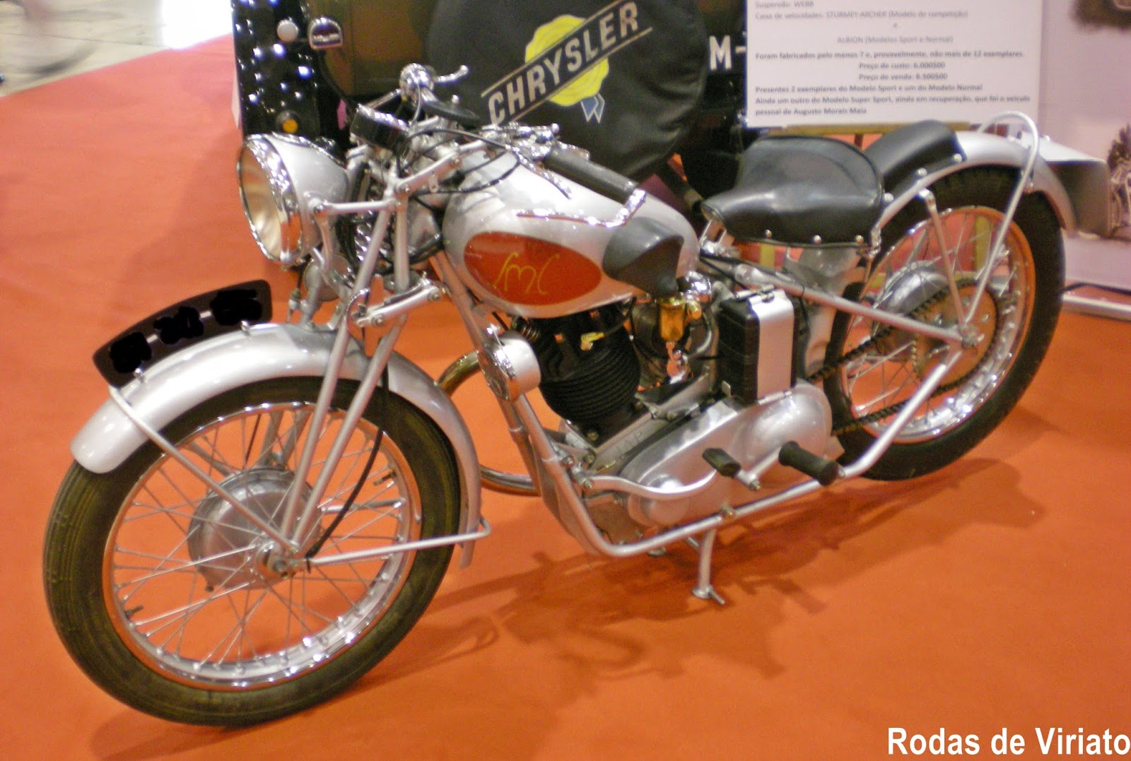 Moto SMC Sport com JAP 500 cc - 12.º Motorclássico / 2016 (3/3)