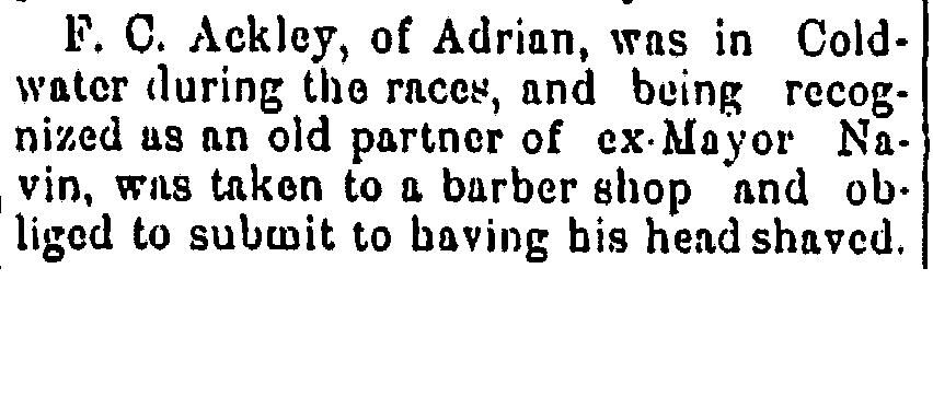 Ackley Family Genealogy: Franklin Cady Ackley, Sr. and His Family (1841 ...