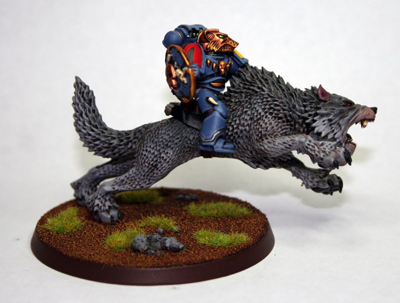 Matt Sterbenz Miniature Painting: More Thunderwolf Cavalry