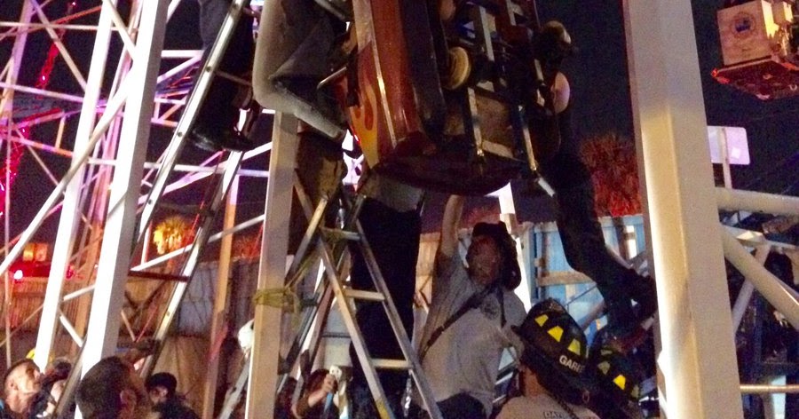 Just A Car Guy: Yikes, bad news, 6 in the hospital after roller coaster ...