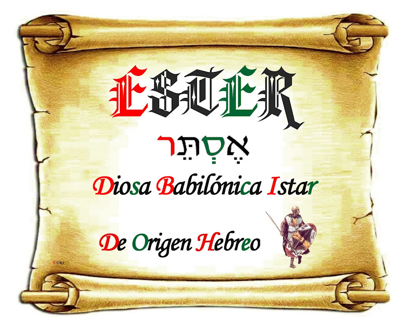 El origen de los nombres: Ester