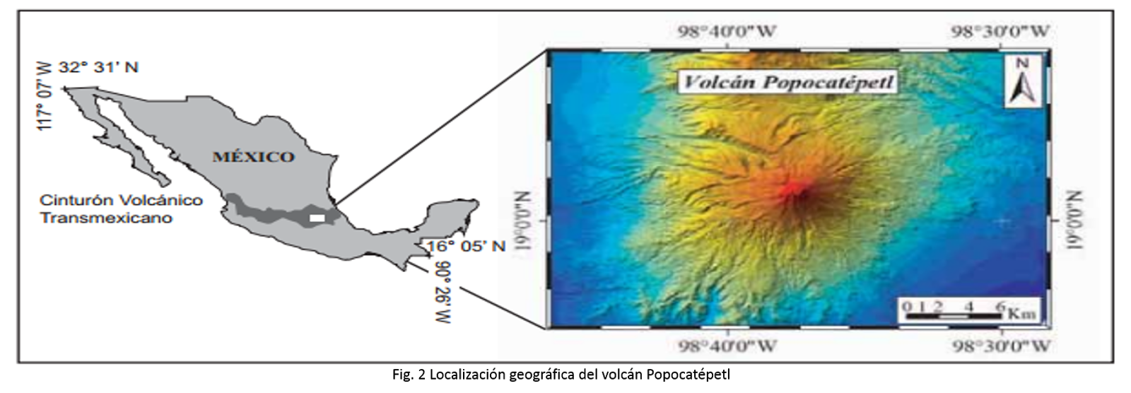 RyV_Peligro Volcánico_Popocatepetl: Localización Geográfica