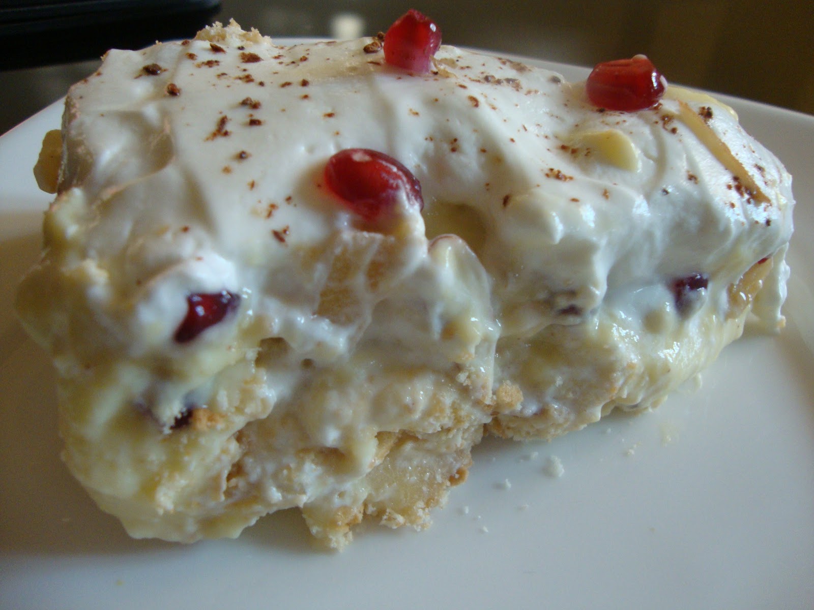 Cooking Delights: Fruit custard pudding