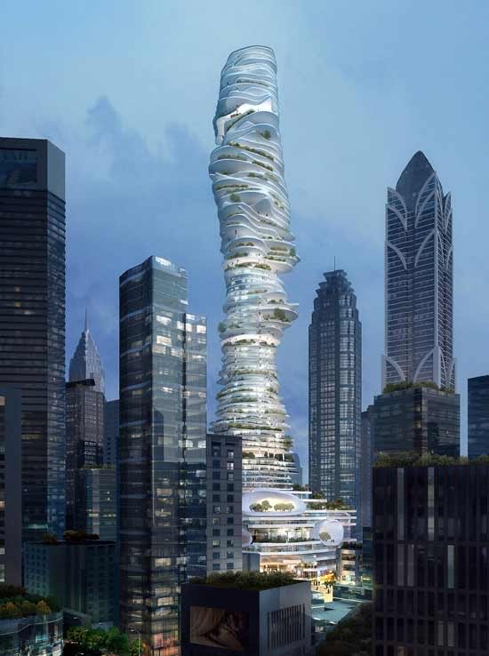 Mizuhashi Kazuma: 10 Konsep Bangunan Menakjubkan, Green Architecture di ...