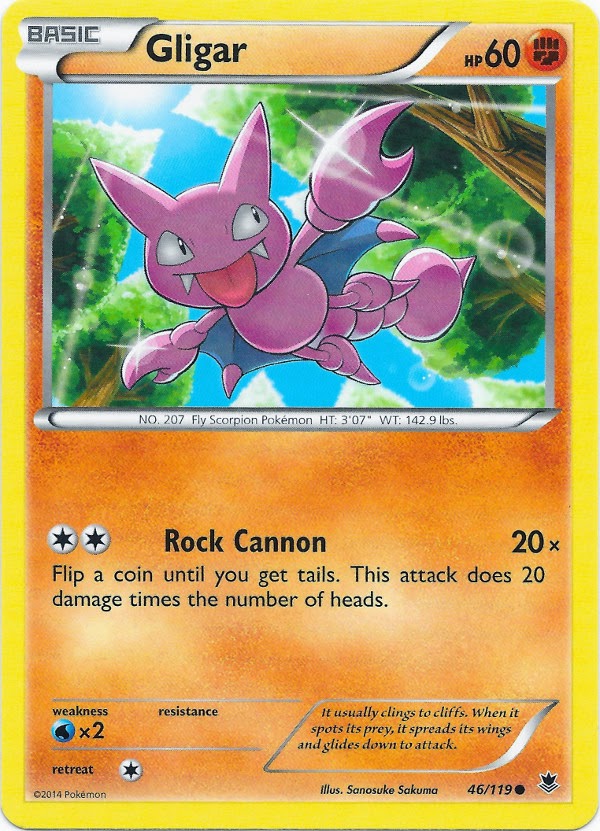 Gligar -- Phantom Forces Pokemon Card Review | PrimetimePokemon's Blog