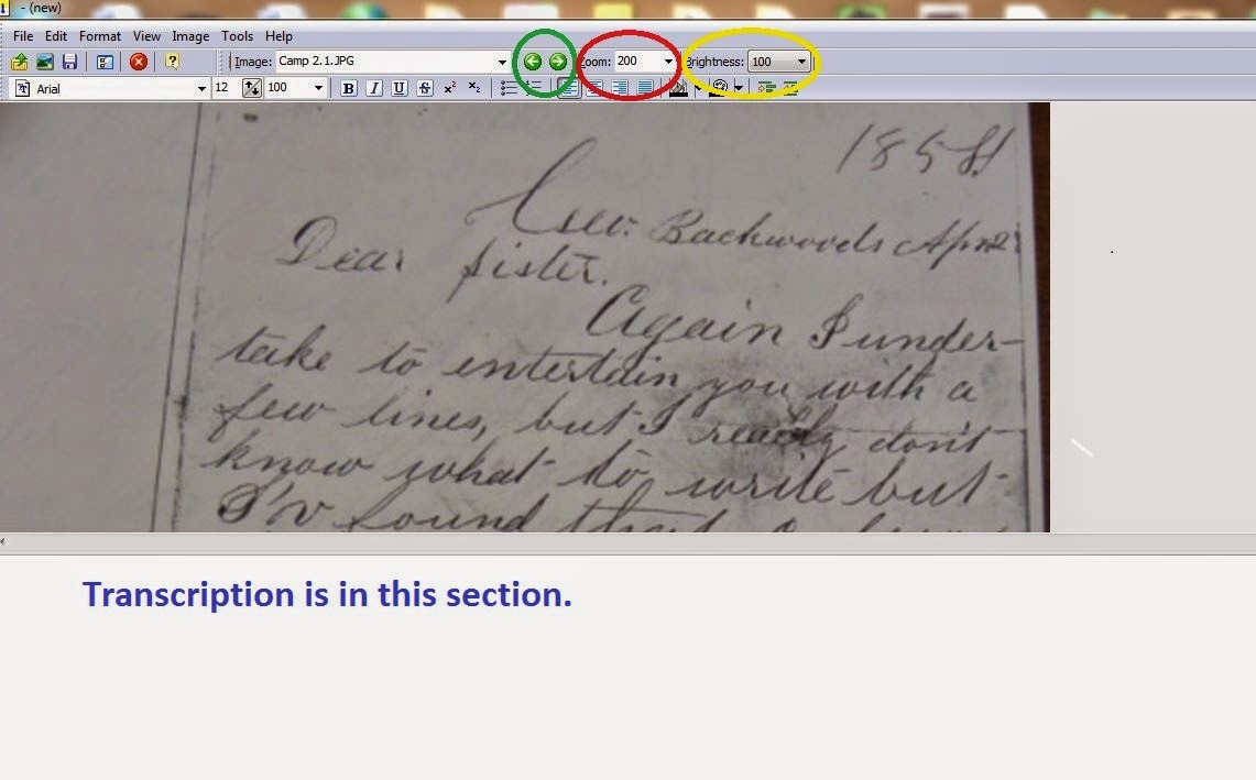Celebrating Family Stories: Tuesday's Tip: Transcribing Letters