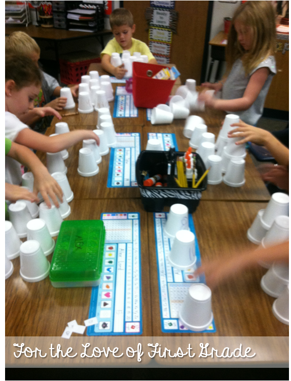 For the Love of First Grade: Hands on Skip Counting