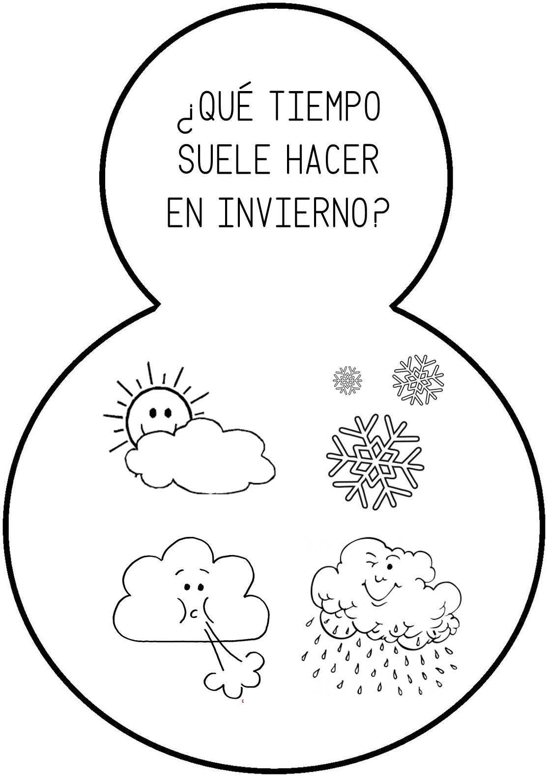 Infantil con Gema. Colegio Santa Ana Caspe.: ¡QUÉ FRÍO!