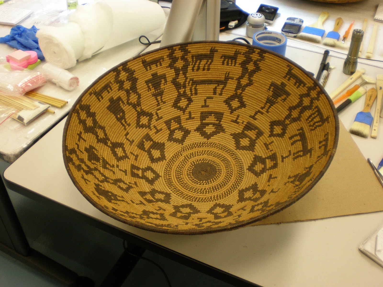 Inside the Conservator's Studio: The Conservation of Baskets