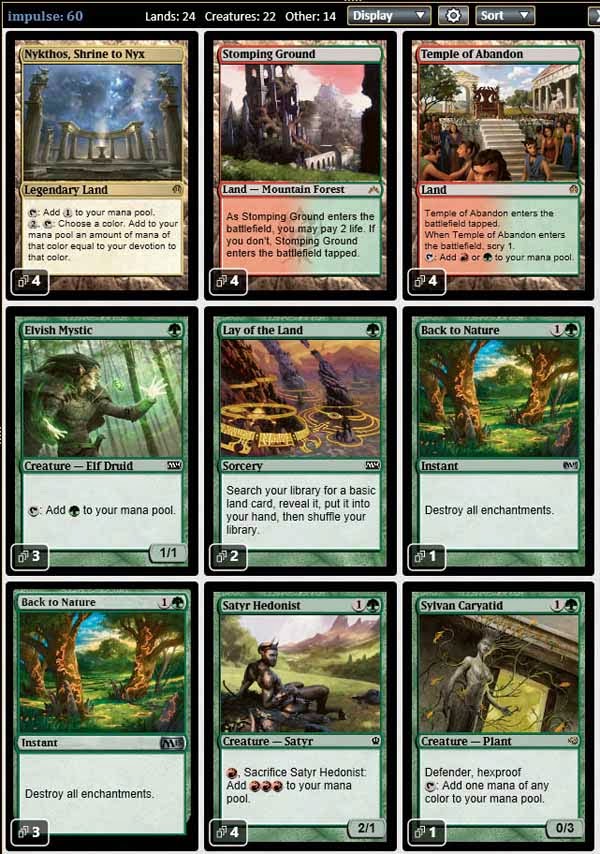 Magic the Gathering Adventures: [Standard] Act on Impulse Gruul