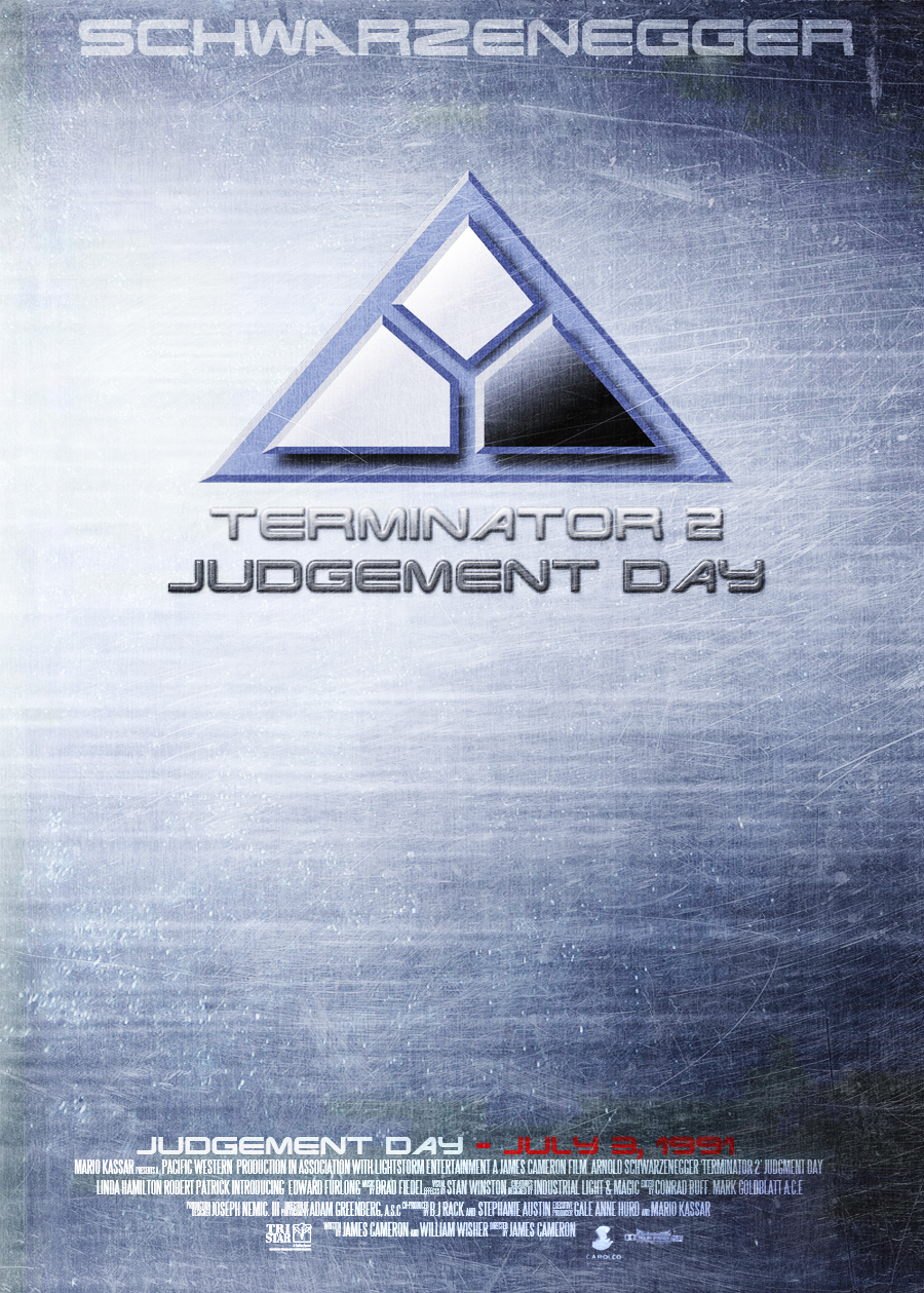 The Geeky Nerfherder: Movie Poster Art: Terminator 2: Judgment Day (1991)