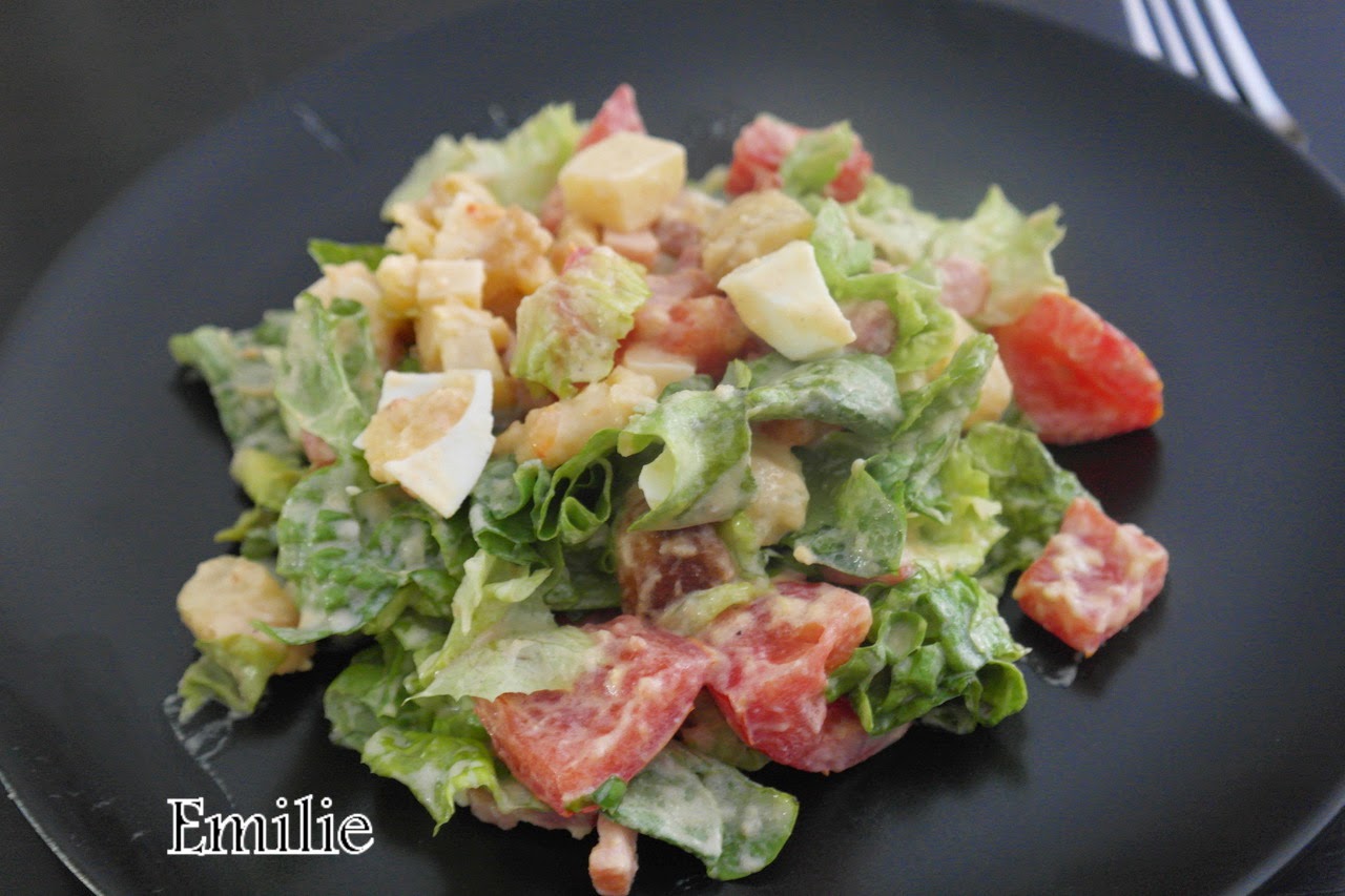 Trois,deux,un je cuisine: Salade vosgienne