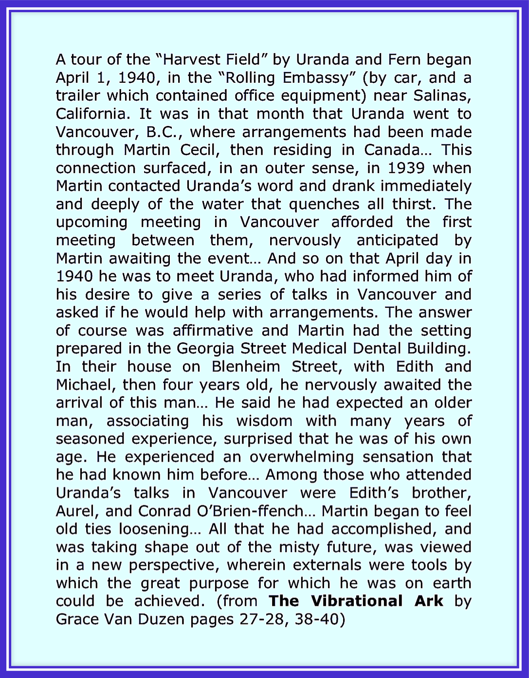 The Great Cosmic Story: 04/14/19