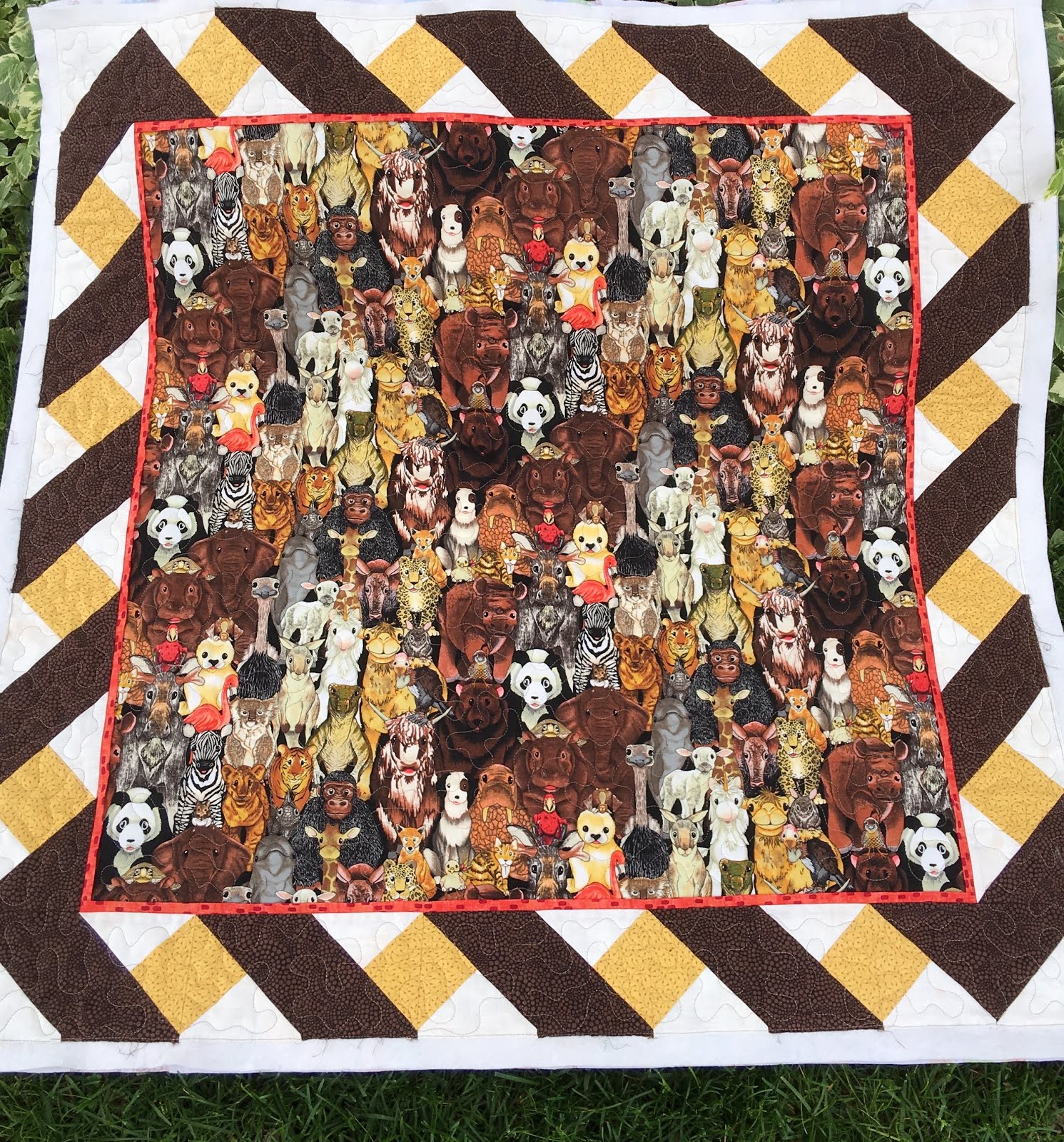 Grace and Peace Quilting: Animal Menagerie Quilt