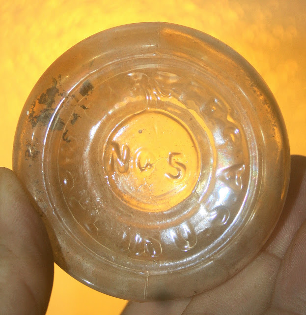 TreasureGuide's Bottle Barn: Carter's Cone Ink Bottle - No. 5