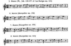 Reflexiones al amanecer: El motete