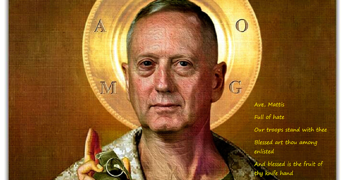 IntelNomics: Oração a Saint Mattis of Quantico