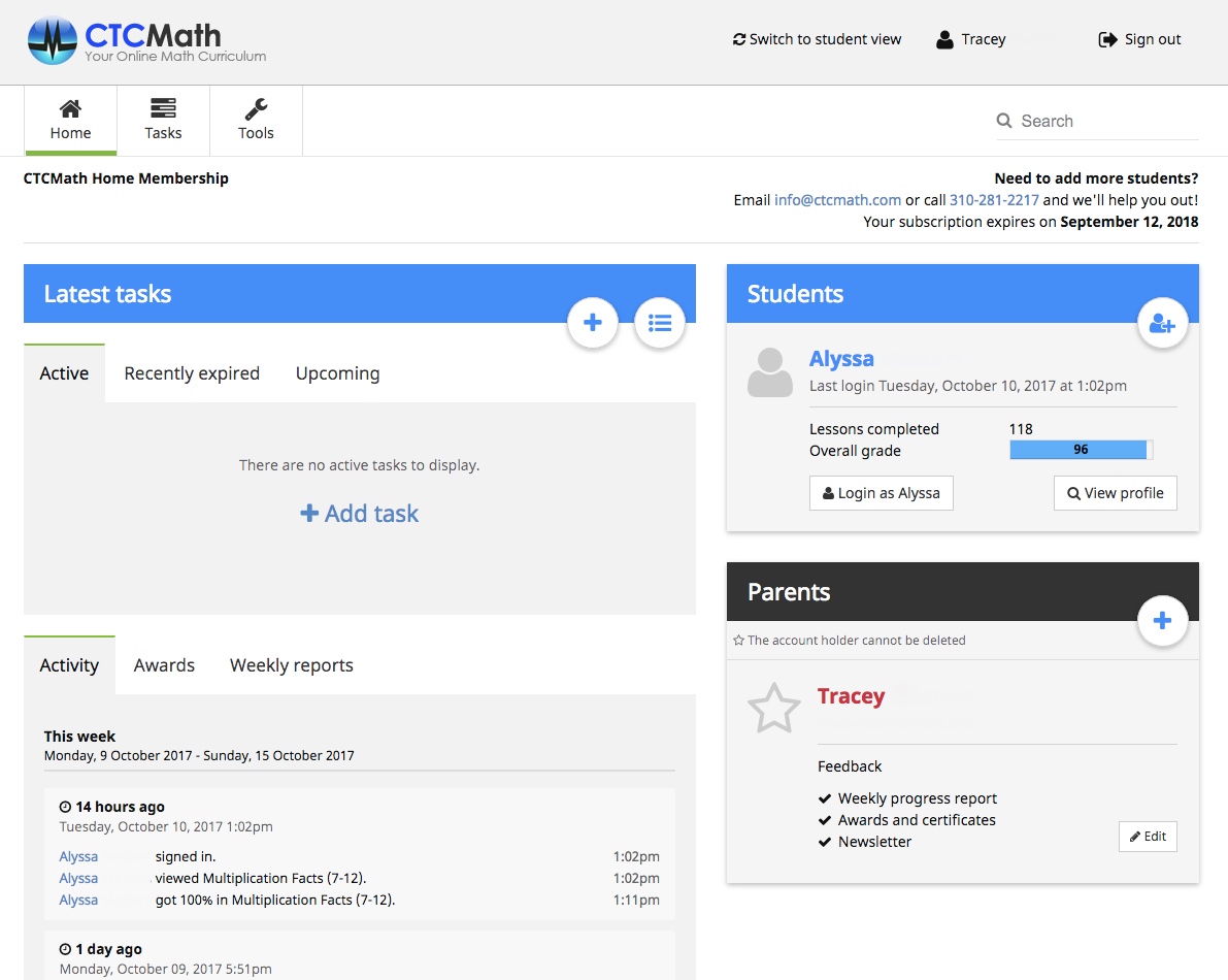 A Learning Journey: Homeschool Review Crew: CTCMath