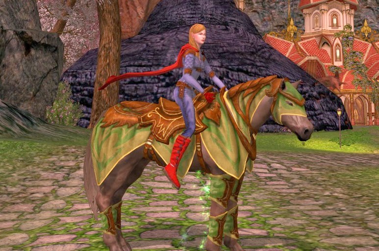 Supergirl of Lorien: Steed of Withywindle and a Hobby Horse