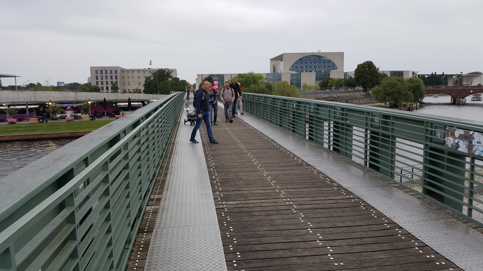 The Happy Pontist: German Bridges: 3. Gustav Heinemann Bridge, Berlin