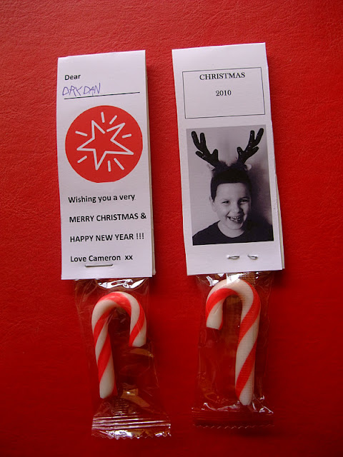 maker*land.: Lollipop Christmas cards