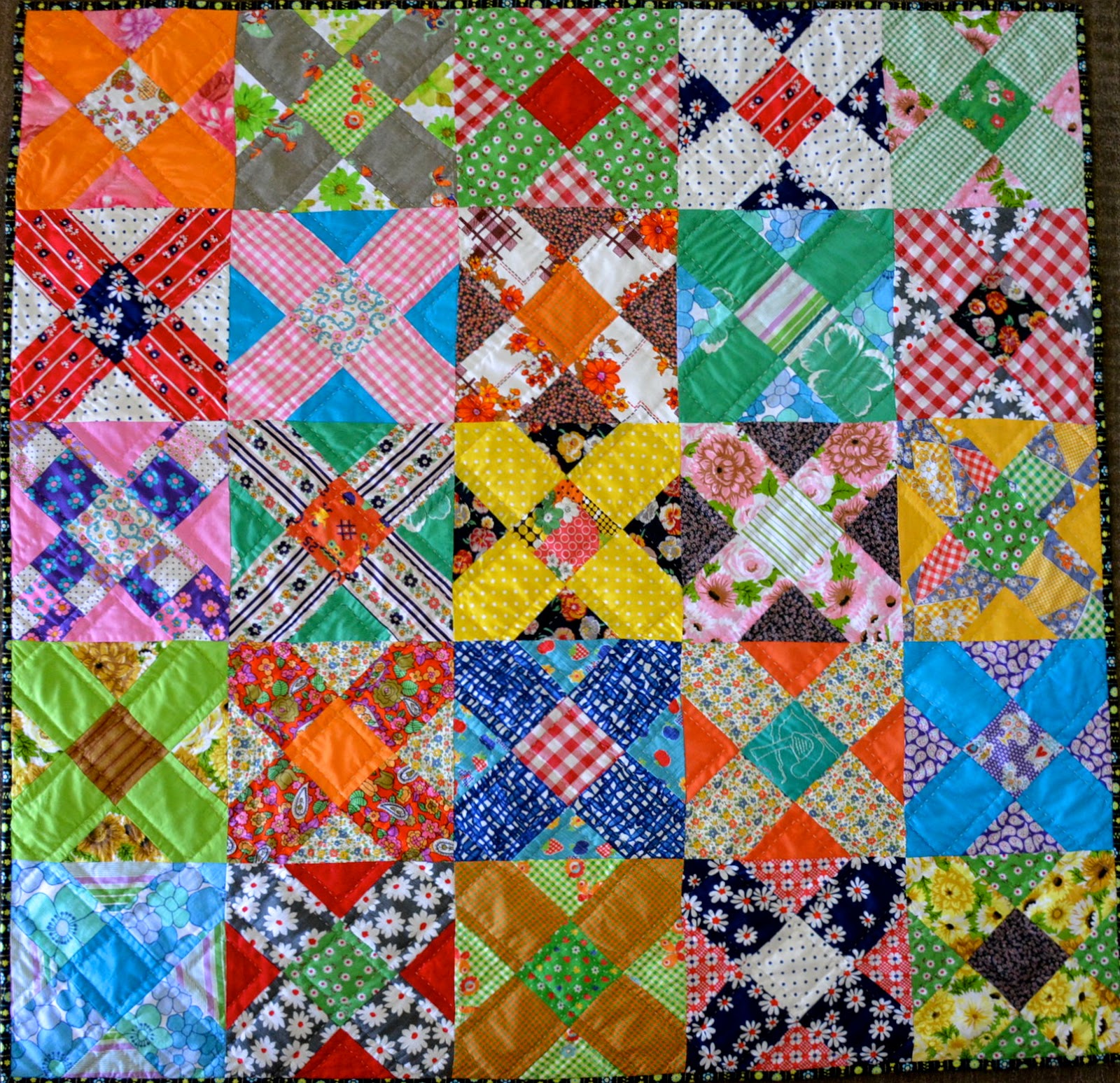 PENNYLANE PATCHWORK: 'Second time around' quilt