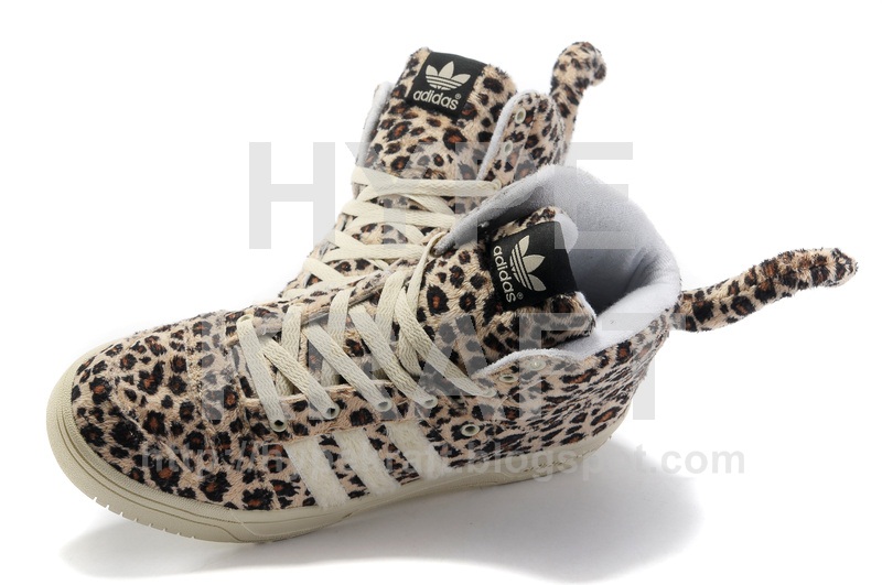 HYPEKRAFT: Jeremy Scott x adidas Originals JS Leopard Tail Sneakers ...