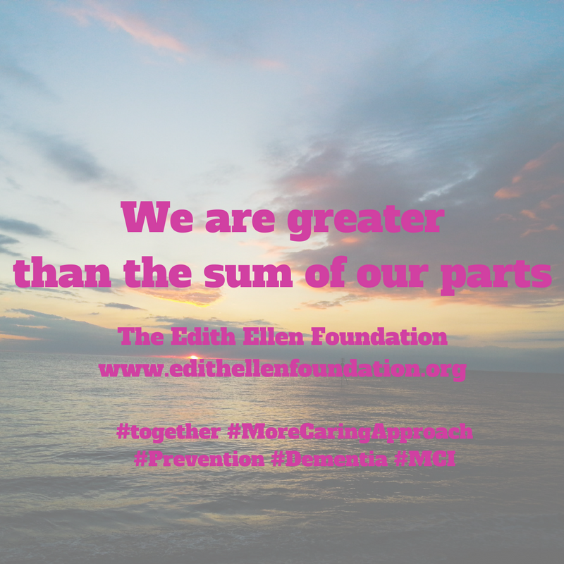 The Mummy Dementia Blog: We Are Greater Than the Sum of Our Parts