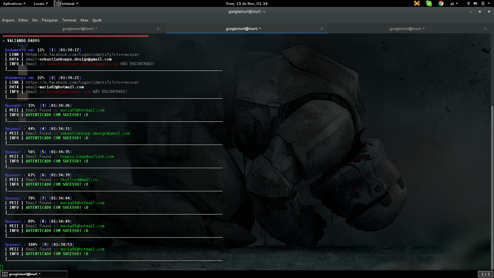 Google INURL - Brasil