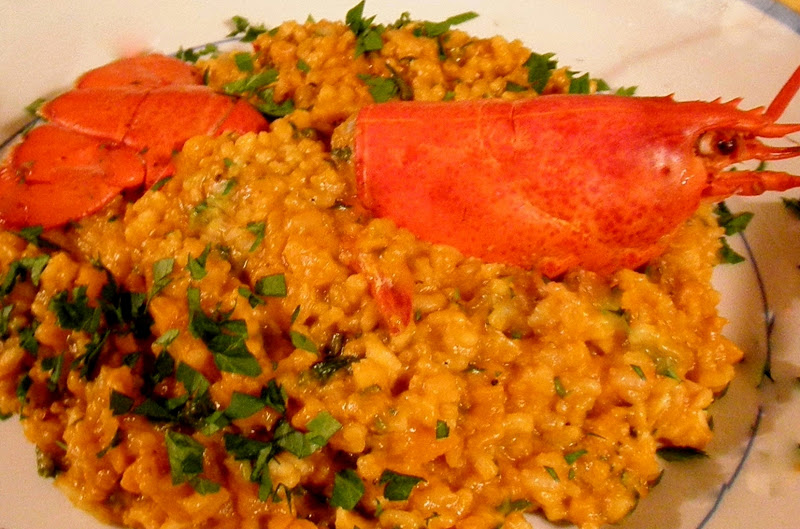 Cecelia Heer's Culinary Corner: LOBSTER PUMPKIN RISOTTO