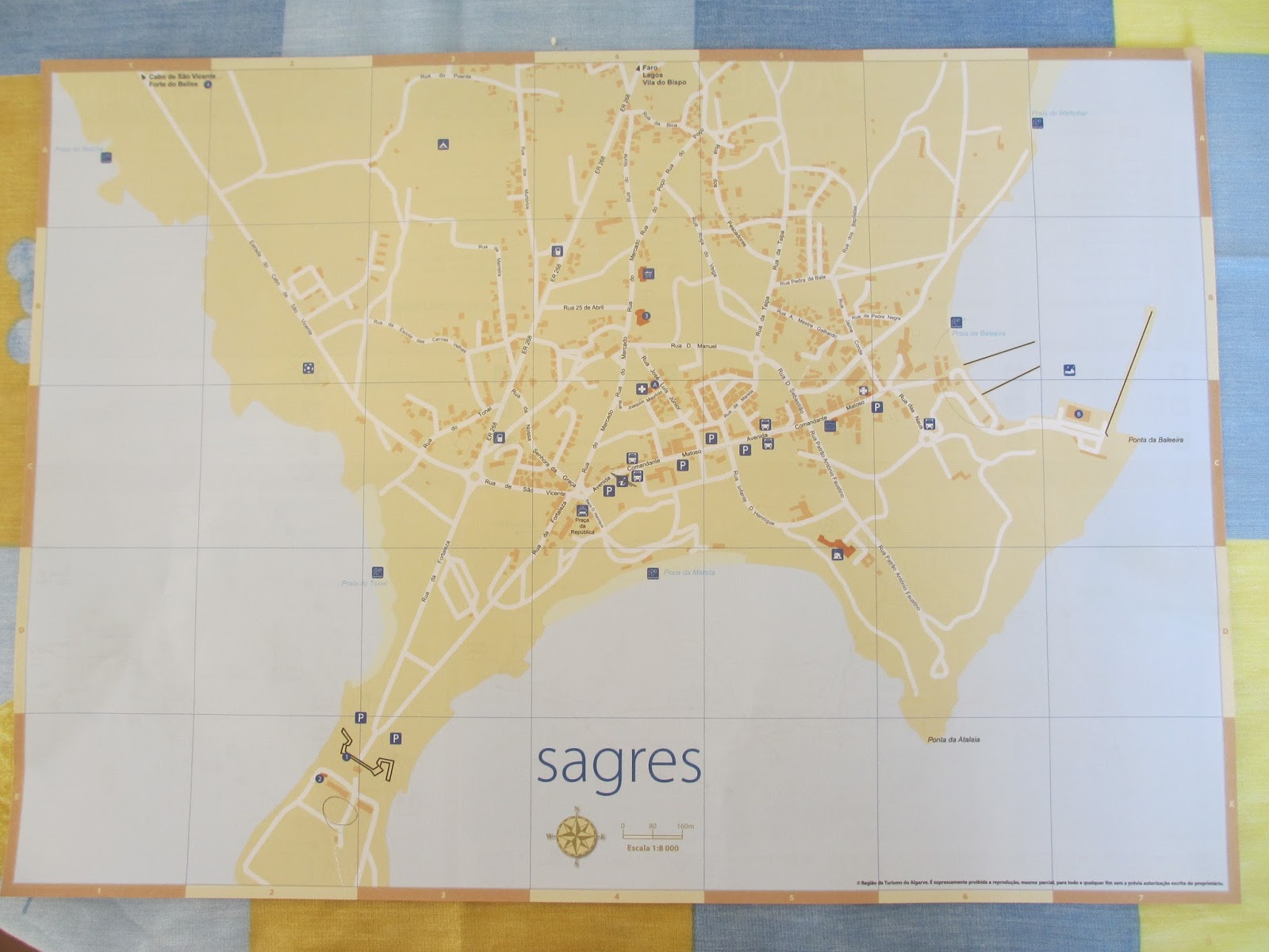 Ricardo's Sagres Blog : THE MAP