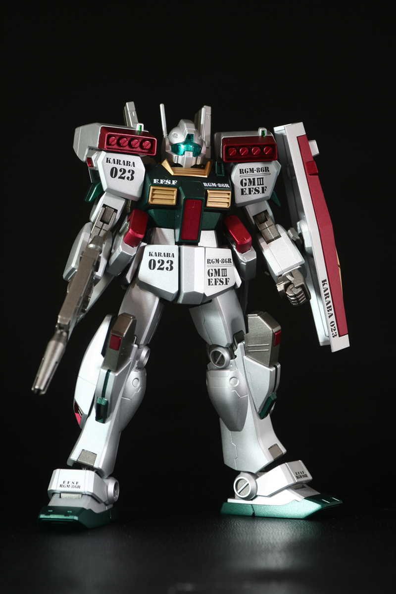 GUNDAM GUY: HGUC 1/144 RGM-86R GM III - Metallic Color Build