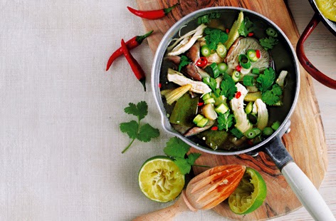 Fragrant Asian-style chicken broth recipe | Chicken Recipes