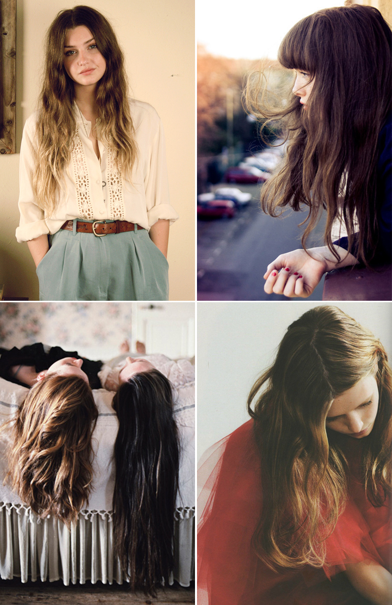 Long Hair | Collage Vintage
