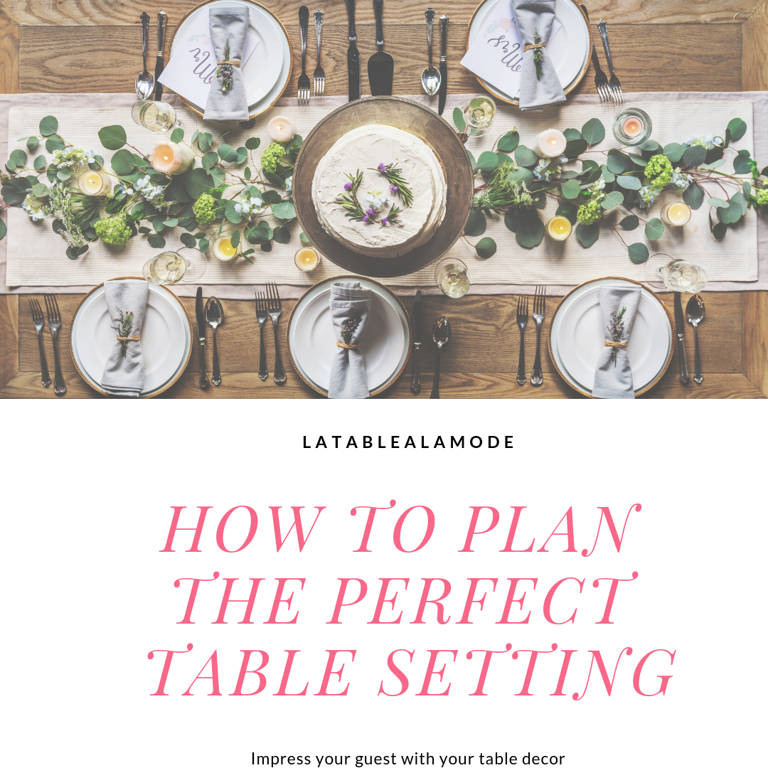 how to plan the best table setting