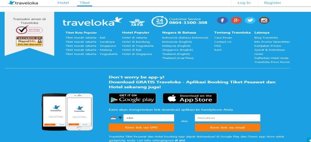 Notes: Proses Analisa User Interface Pada Website Traveloka