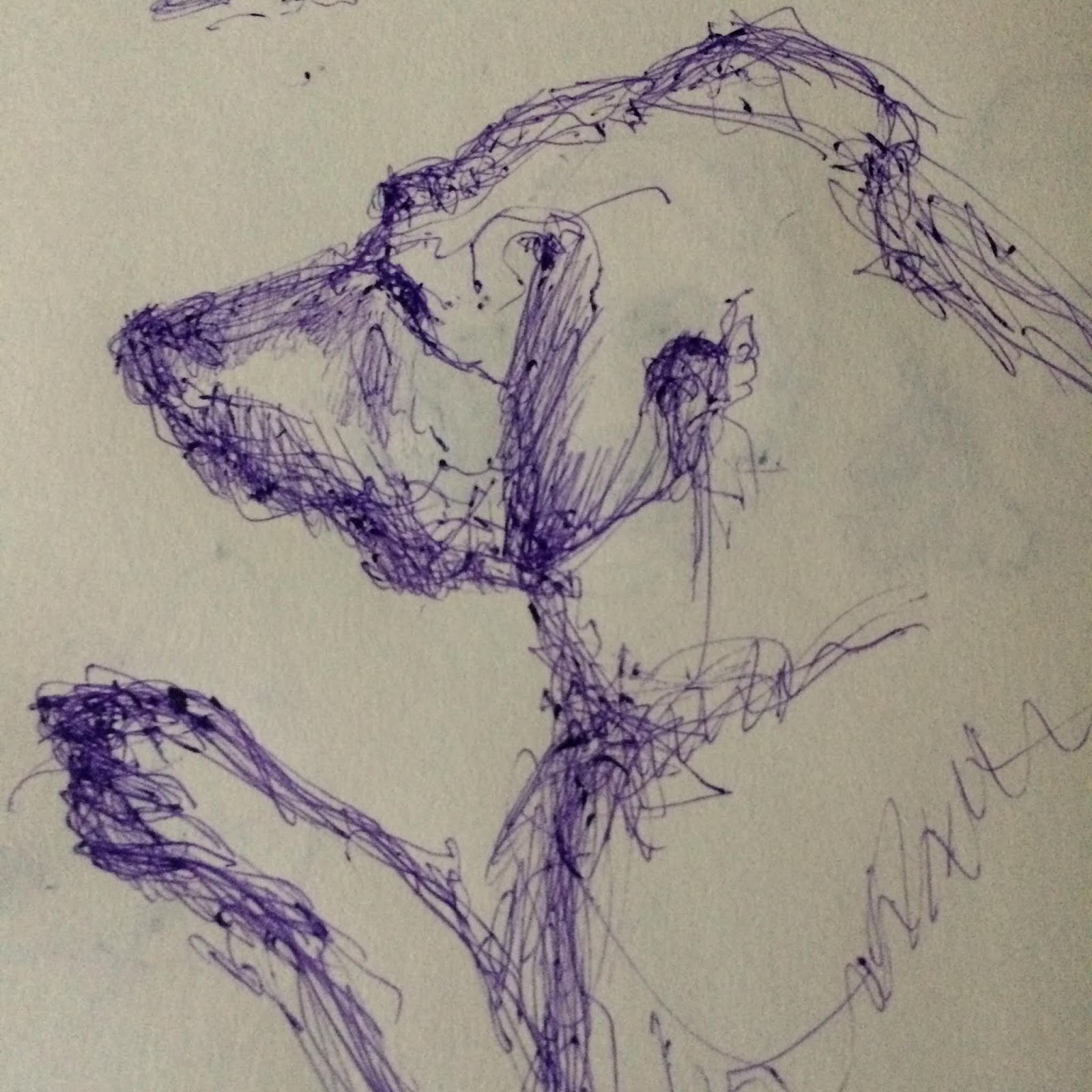 Sketches and Some : Ballpoint sketch